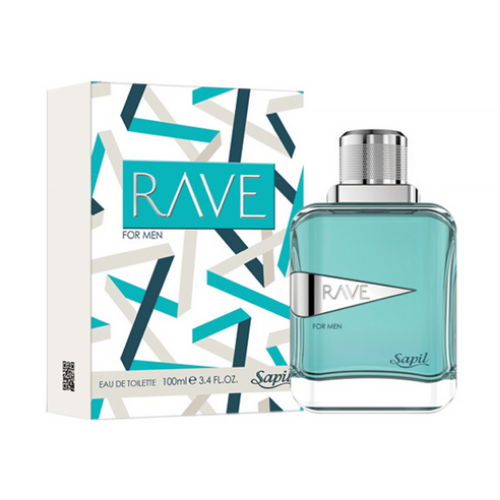 Sapil Rave For Men 3.4 Oz EDT Spray By Sapil